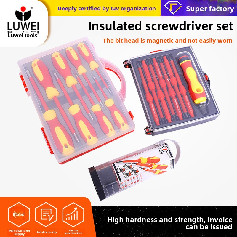 Multi-Function Phillips Bit Screwdriver with Magnetic Set, Suitable for ...